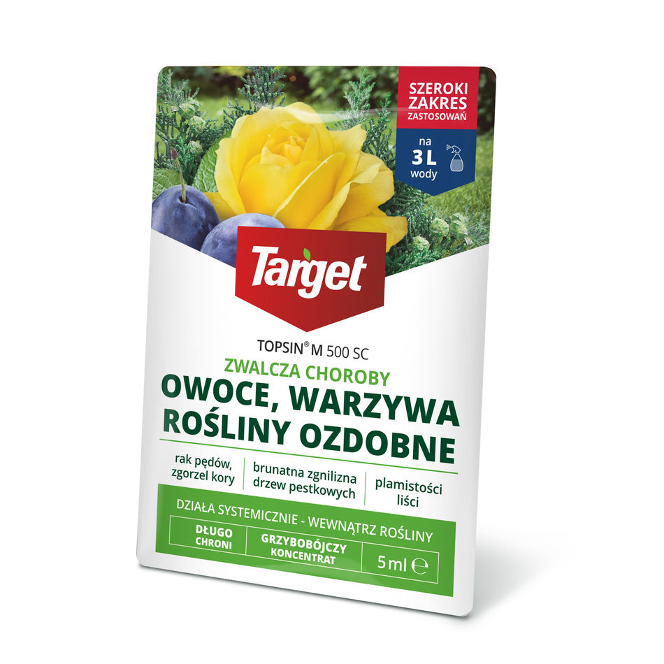 Topsin M 500 SC na choroby grzybowe roślin - Target
