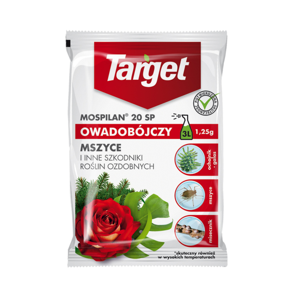 Mospilan 20 SP na szkodniki roślin ozdobnych - Target