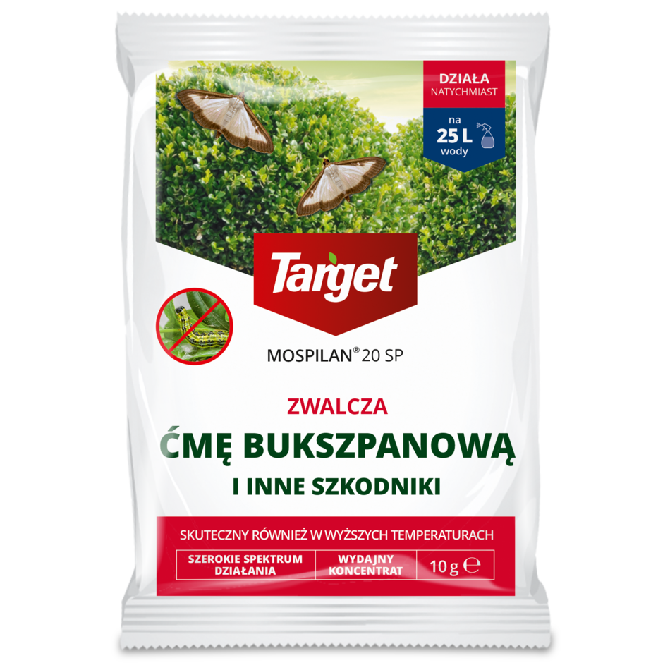 Mospilan 20 SP na szkodniki warzyw i owoców - Target