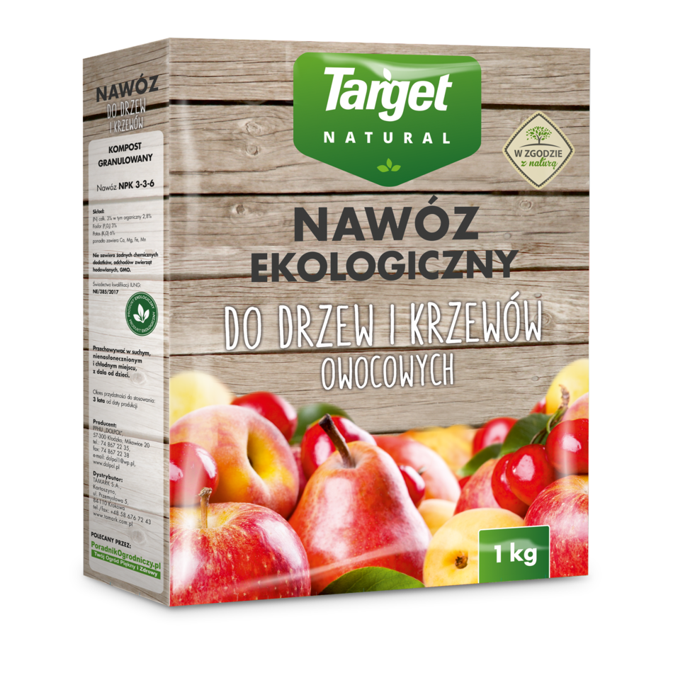 Nawóz ekologiczny do drzew i krzewów owocowych - Target