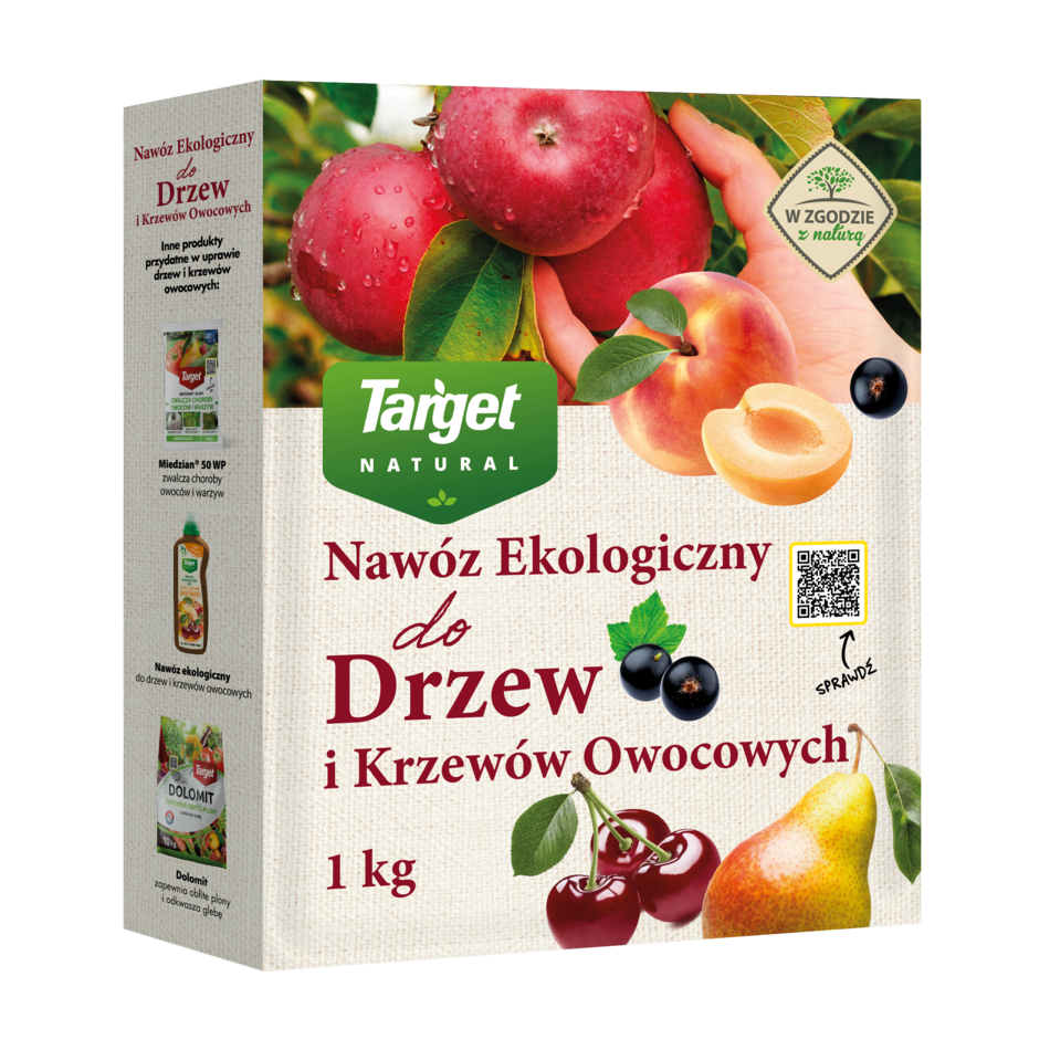 Nawóz ekologiczny do drzew i krzewów owocowych - Target